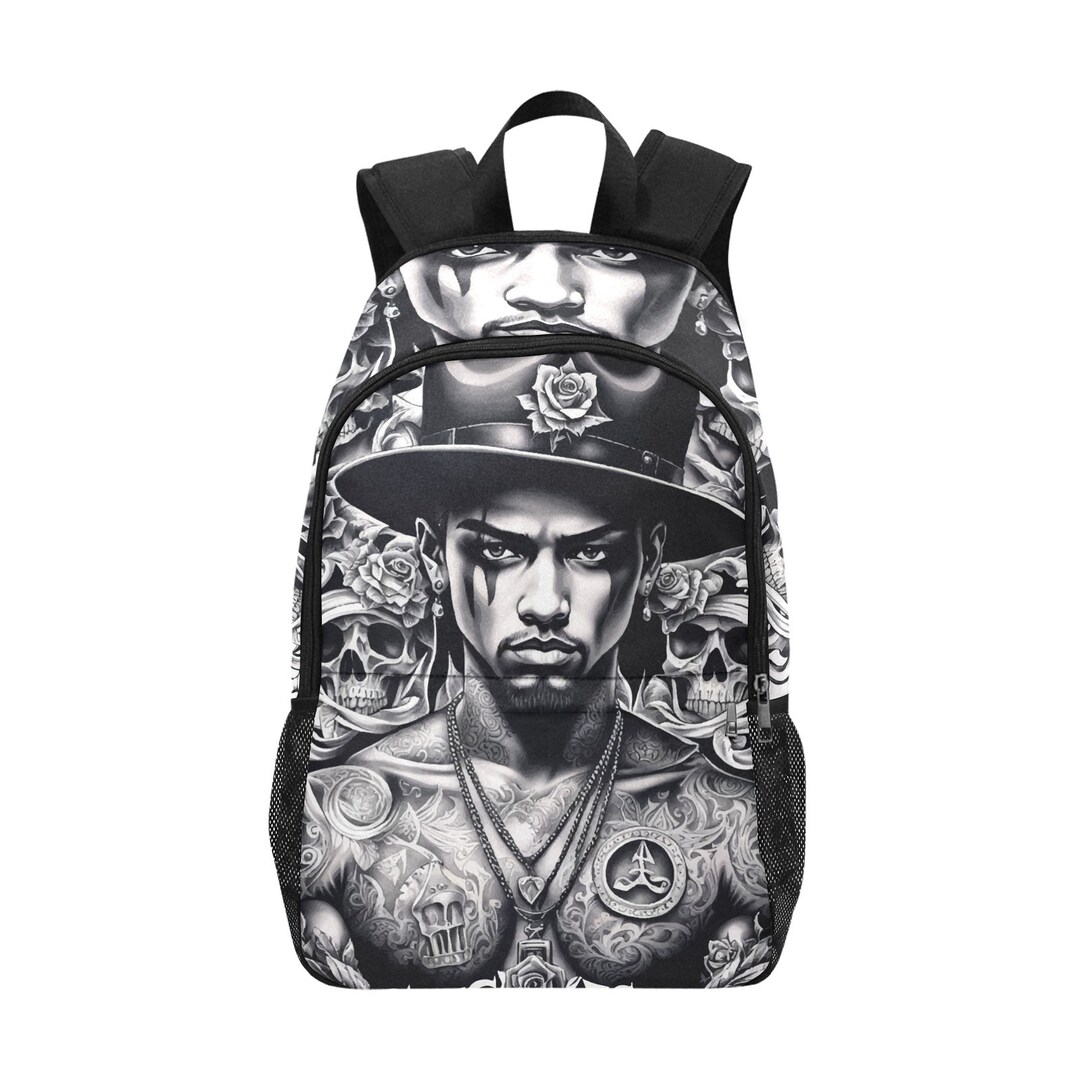 Backpack Rucksack With Mesh Pockets Bag Hand Bag Gangsta Gangster Hip ...