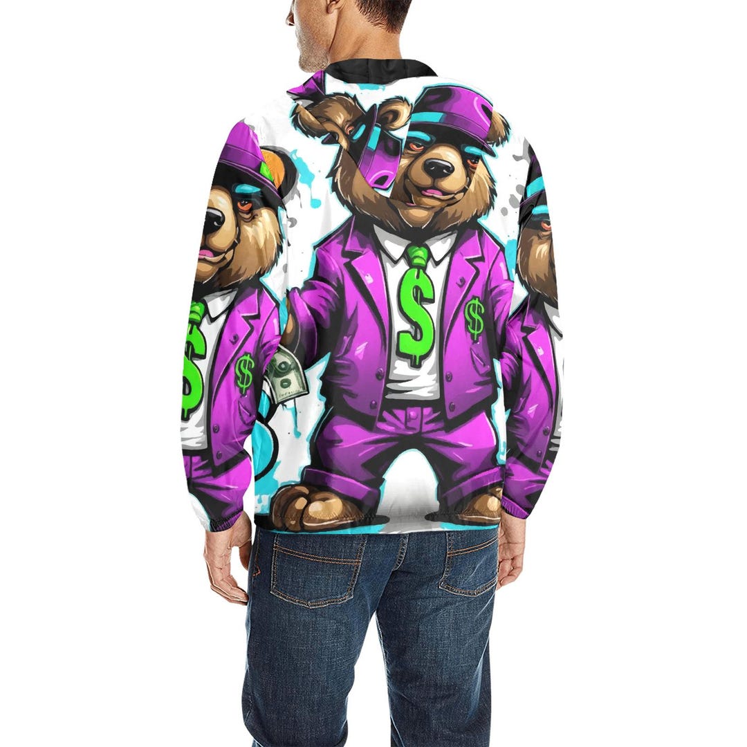 Windbreaker Men Windbreaker Jacket Wind Breakers for Men Gangsta ...