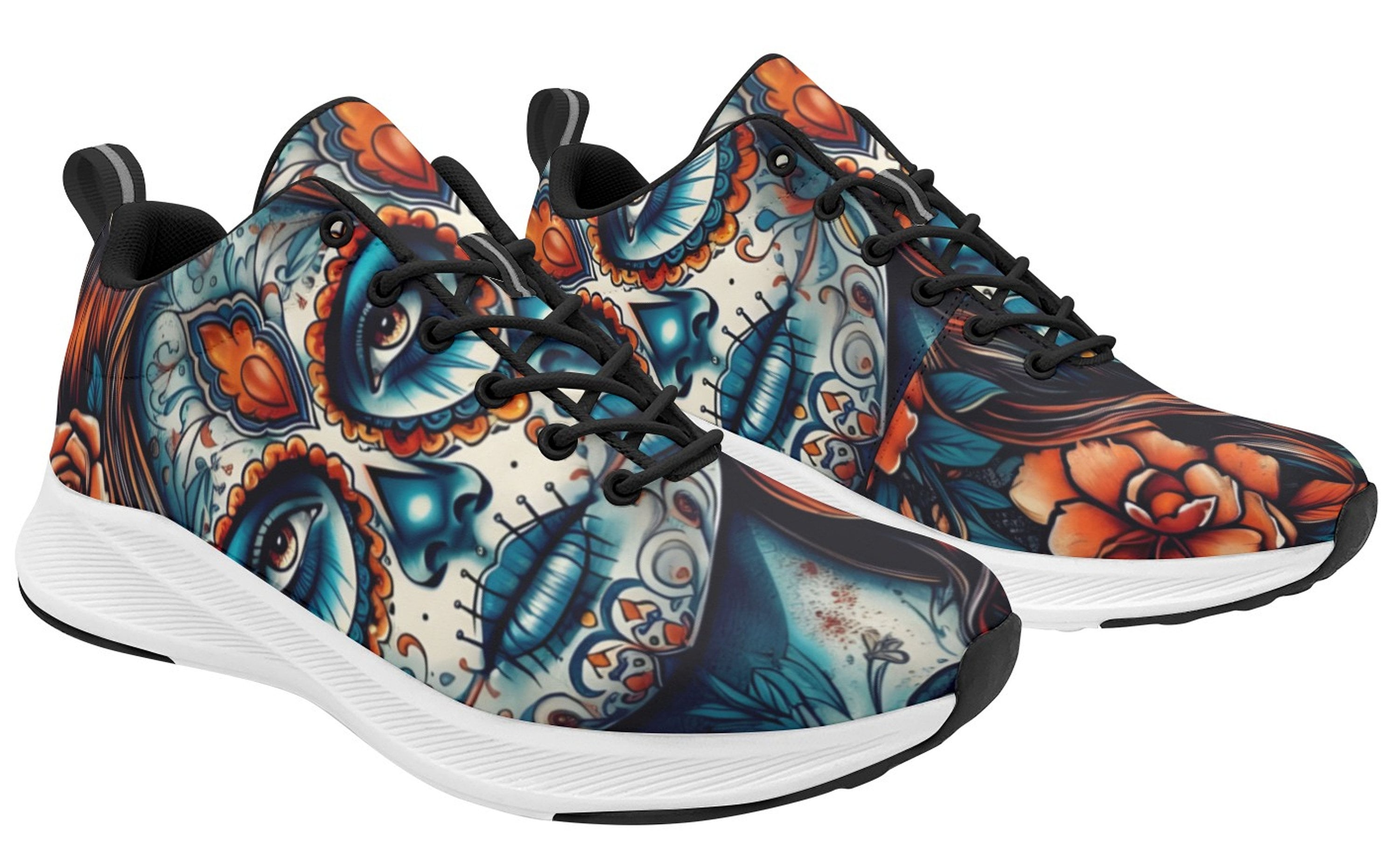 Women's Running Shoes Catrina Calavera Mexico Mexican Chicano - Etsy
