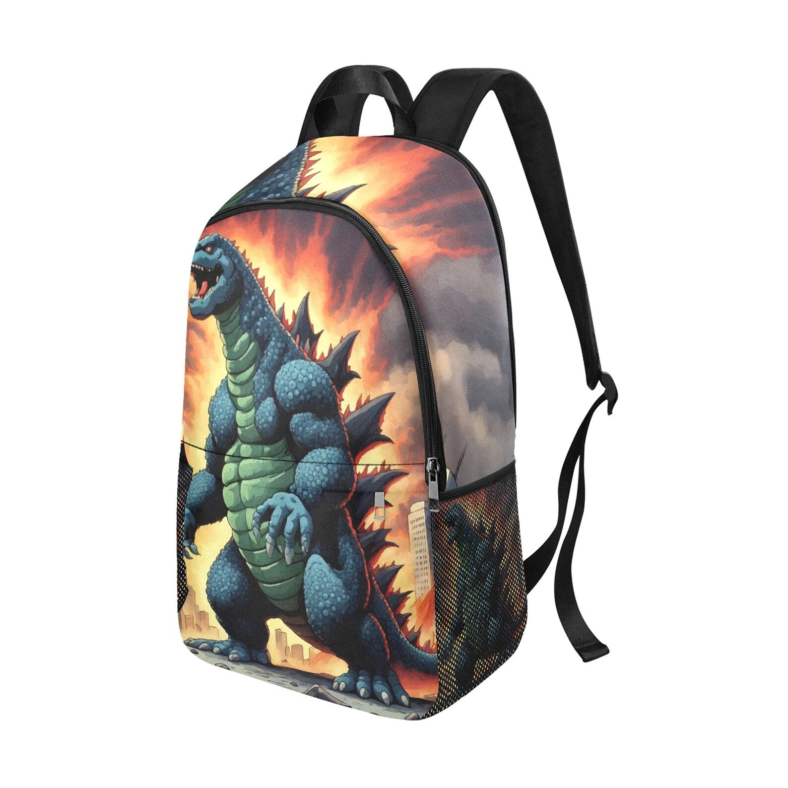 Backpack School Backpack Godzilla Backpack Handbag Bag Gojira Kaiju ...