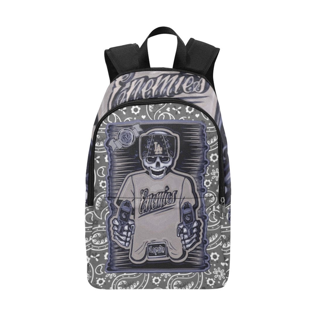Backpack School Backpack With Mesh Pockets Handbag Bag Gangsta Vato ...