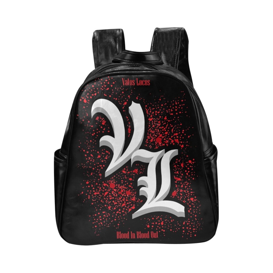 Backpack Backpack PU Leather Vatos Locos Chicano - Etsy