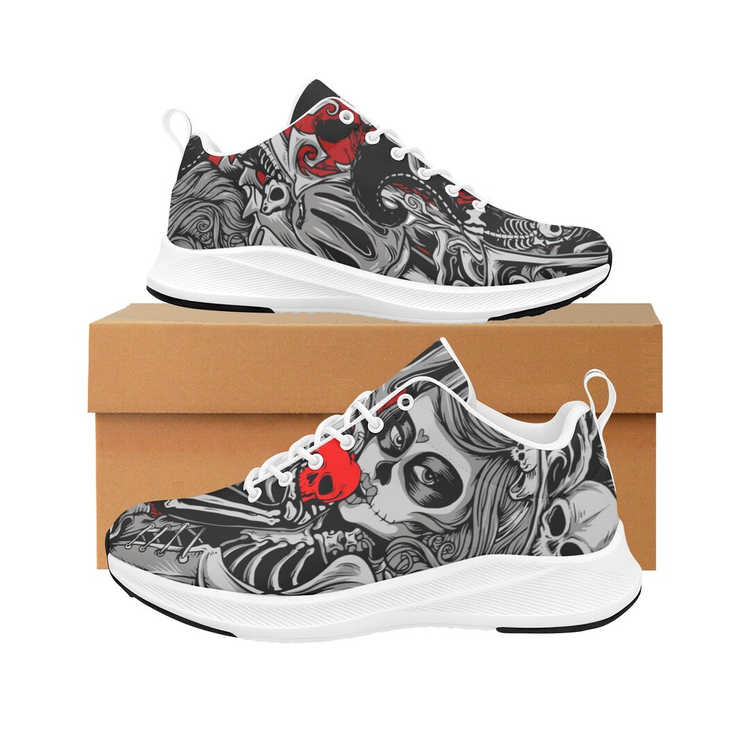 Women's Running Shoes Catrina Calavera Mexico Mexican Chicano - Etsy