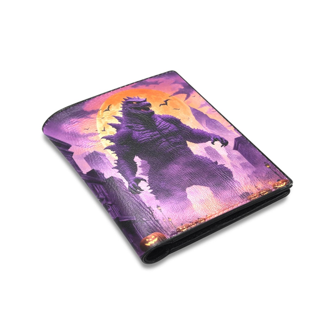 Wallet PU Leather Godzilla Kaiju Gojira Art Cartoon Comics Retro ...