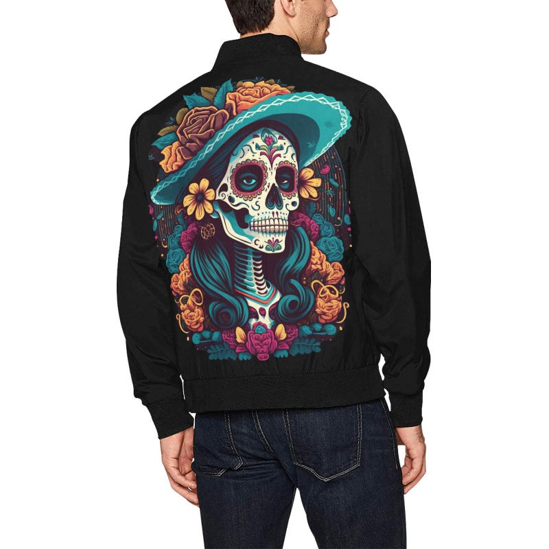 Chicano Bomber Jacket - Etsy UK