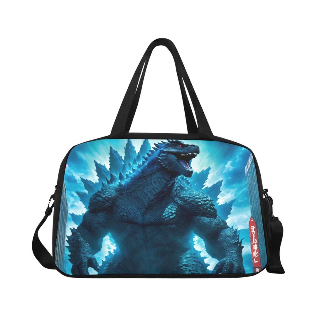 Duffel Bag Godzilla Backpack Godzilla Bag Gift Kaiju Backpack Godzilla Holiday Travel Bag - Etsy