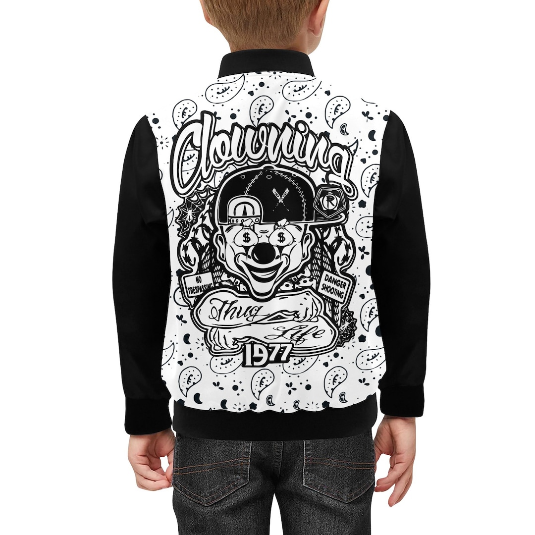 Kids Bomber Jacket With Pockets Lowrider Chicano Vatos Locos Homies - Etsy