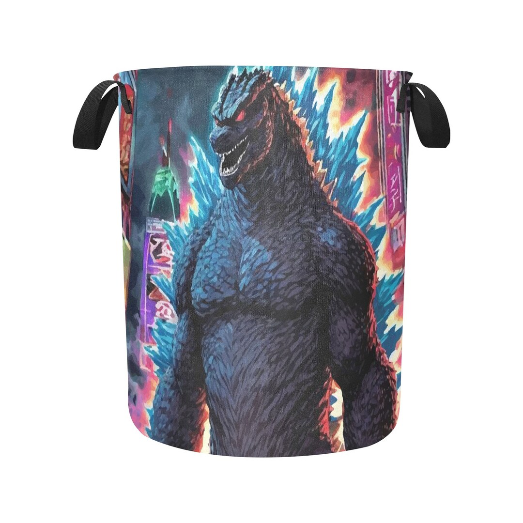 Laundry Basket Godzilla Kaiju Gojira Film Comics Art - Etsy