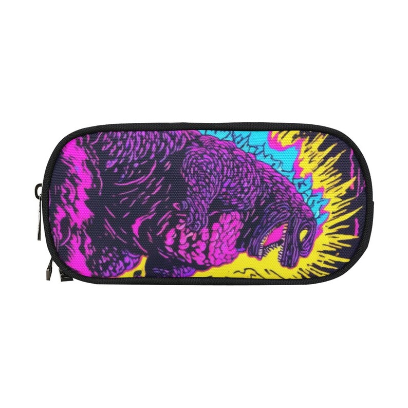 Pencil Case Godzilla Gojira Kaiju Comics Cartoon Monster Japan Retro ...