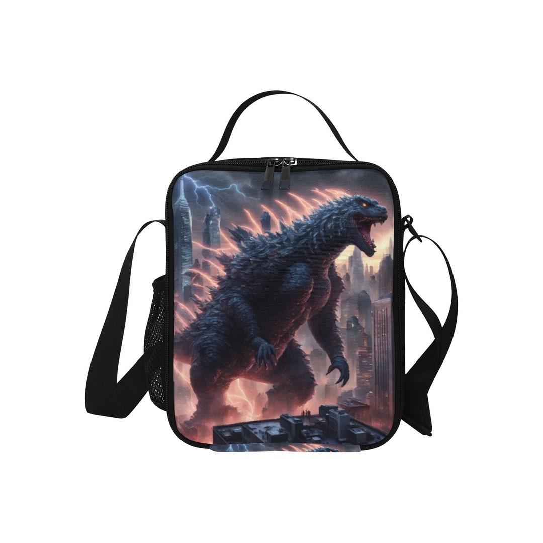 Insulated Lunch Box Comics Godzilla Gojira Kaiju Art Cartoon - Etsy