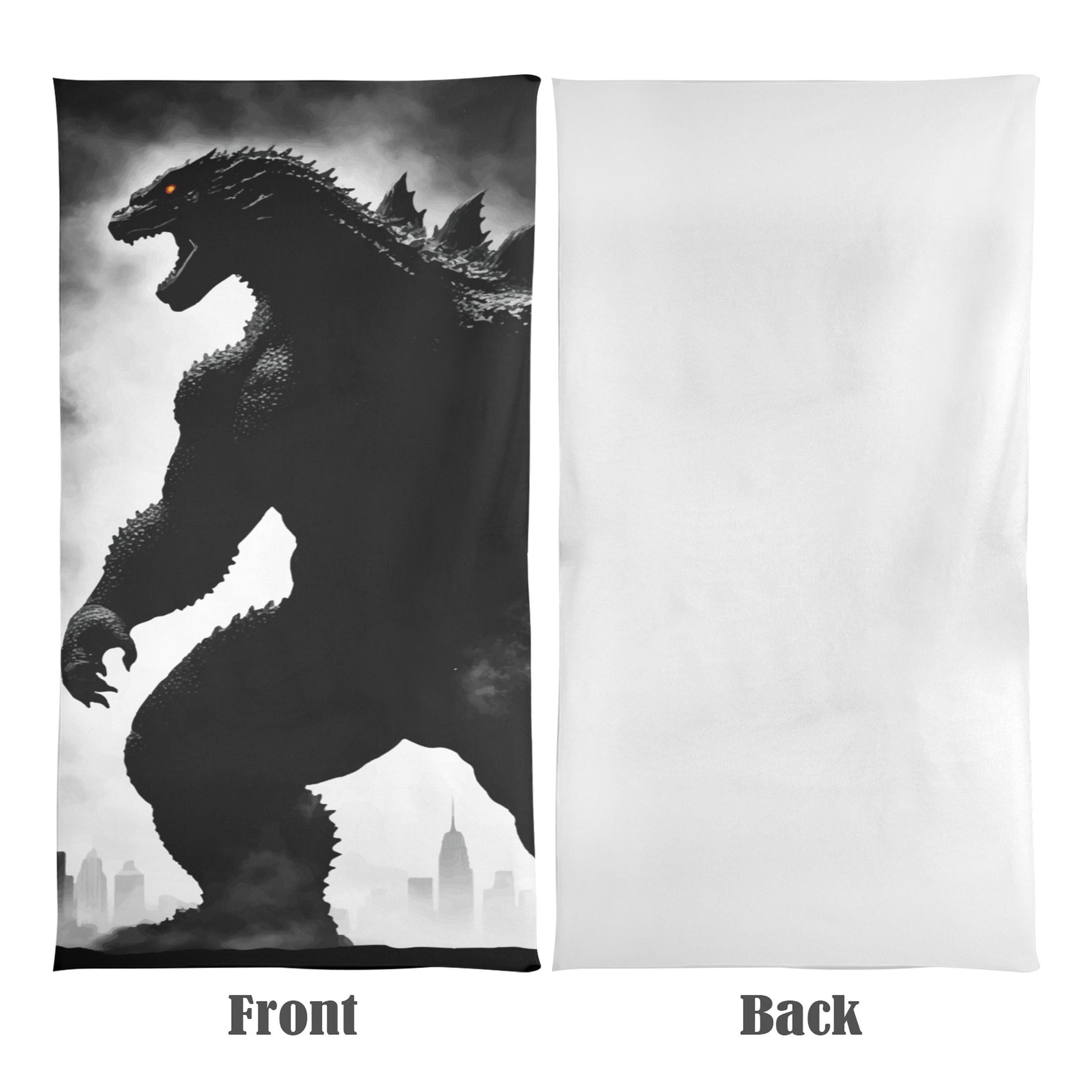 Beach Towels Godzilla Gojira Kaiju Japan Monster Beach Godzilla Gojira ...