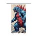Shower Curtain 36"x 72" Godzilla Kaiju Retro Vintage Gojira Comics ...