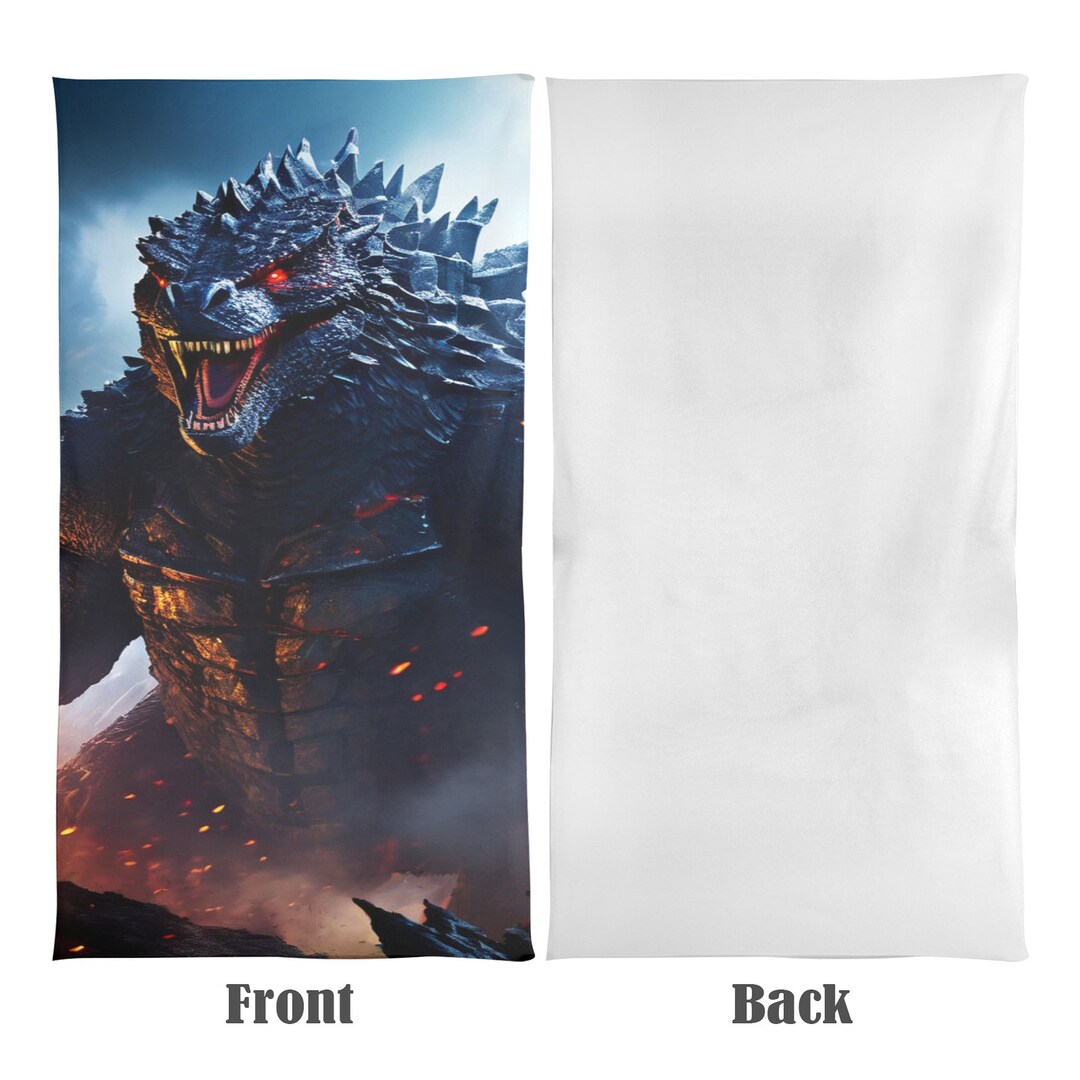 Beach Towel Godzilla - Etsy
