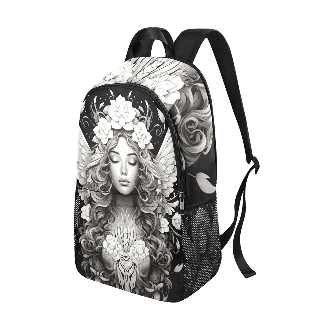 Backpack School Backpack With Mesh Pockets Bag Hand Bag Chicano Cholo ...