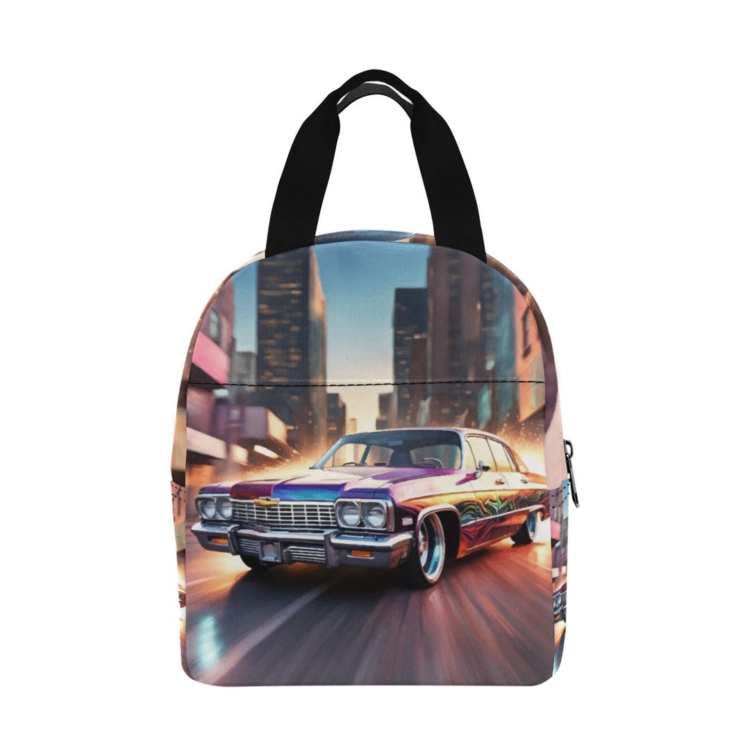 Lunch Bag Lunch Box Lowrider Low Rider Art Chicano - Etsy