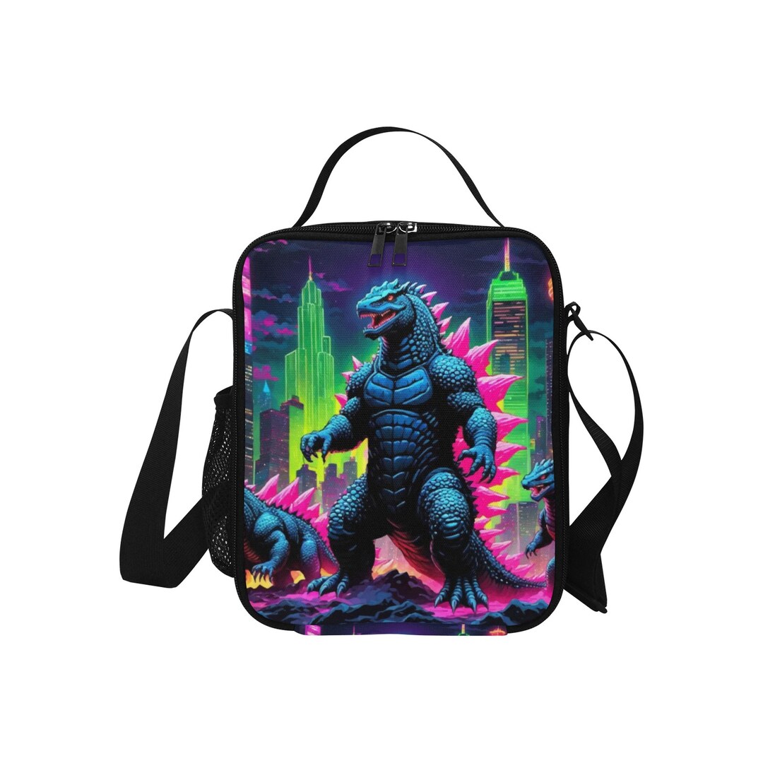 Insulated Lunch Bag Godzillas Lunch Box Godzilla Hallooween Gojira ...