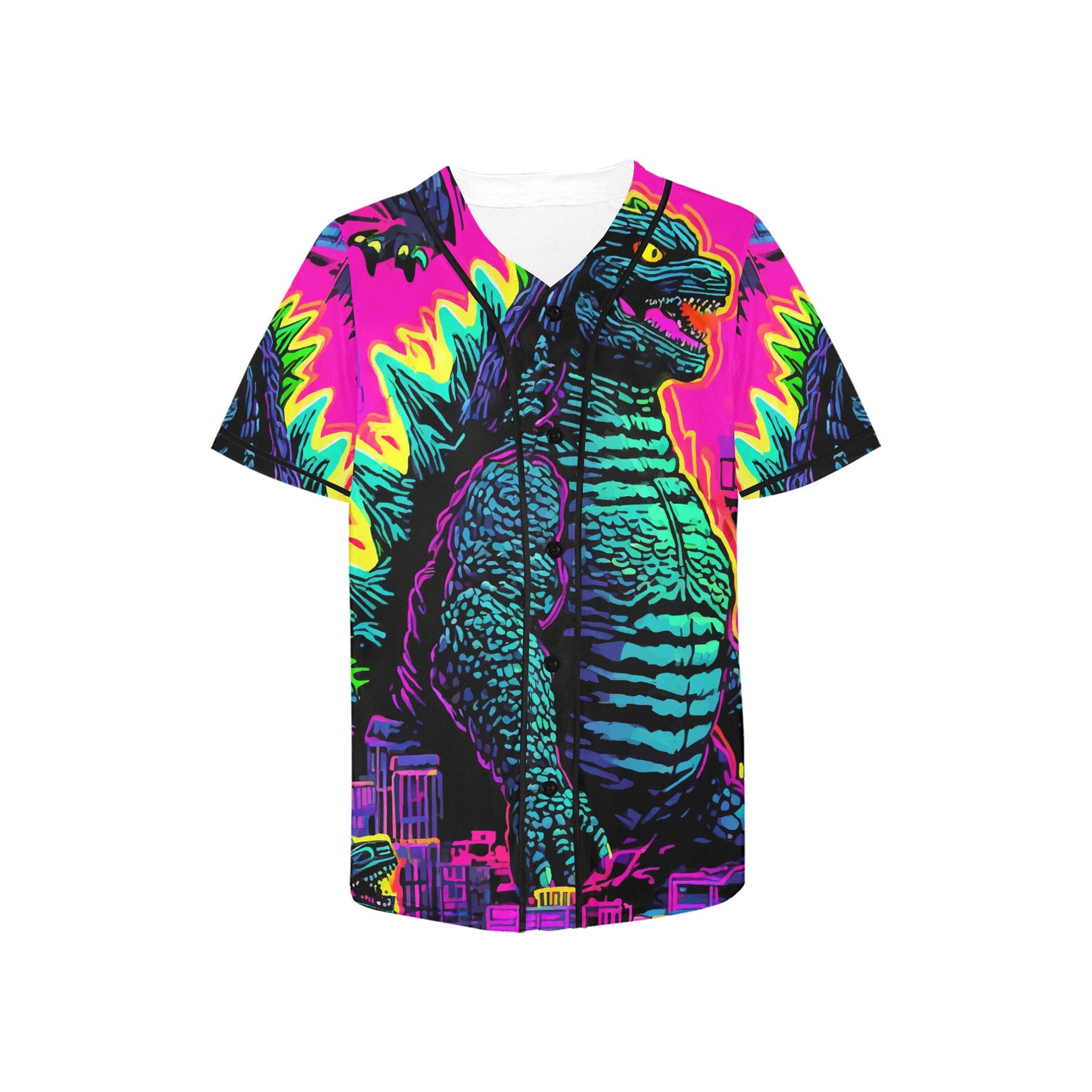 Kid's Baseball Jersey Godzilla Kaiju Gojira - Etsy Canada