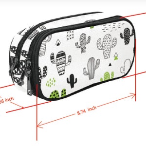 Pencil Case Godzilla Gojira Kaiju Comics Cartoon Monster Retro Art Neon ...