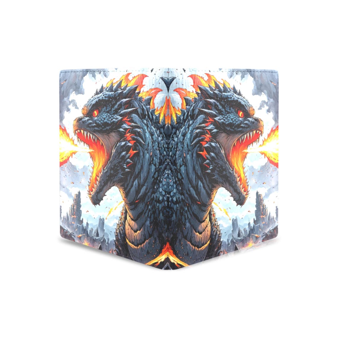 Wallet PU Leather Godzillas Godzilla Kaiju Gojira Retro Comics Monster ...