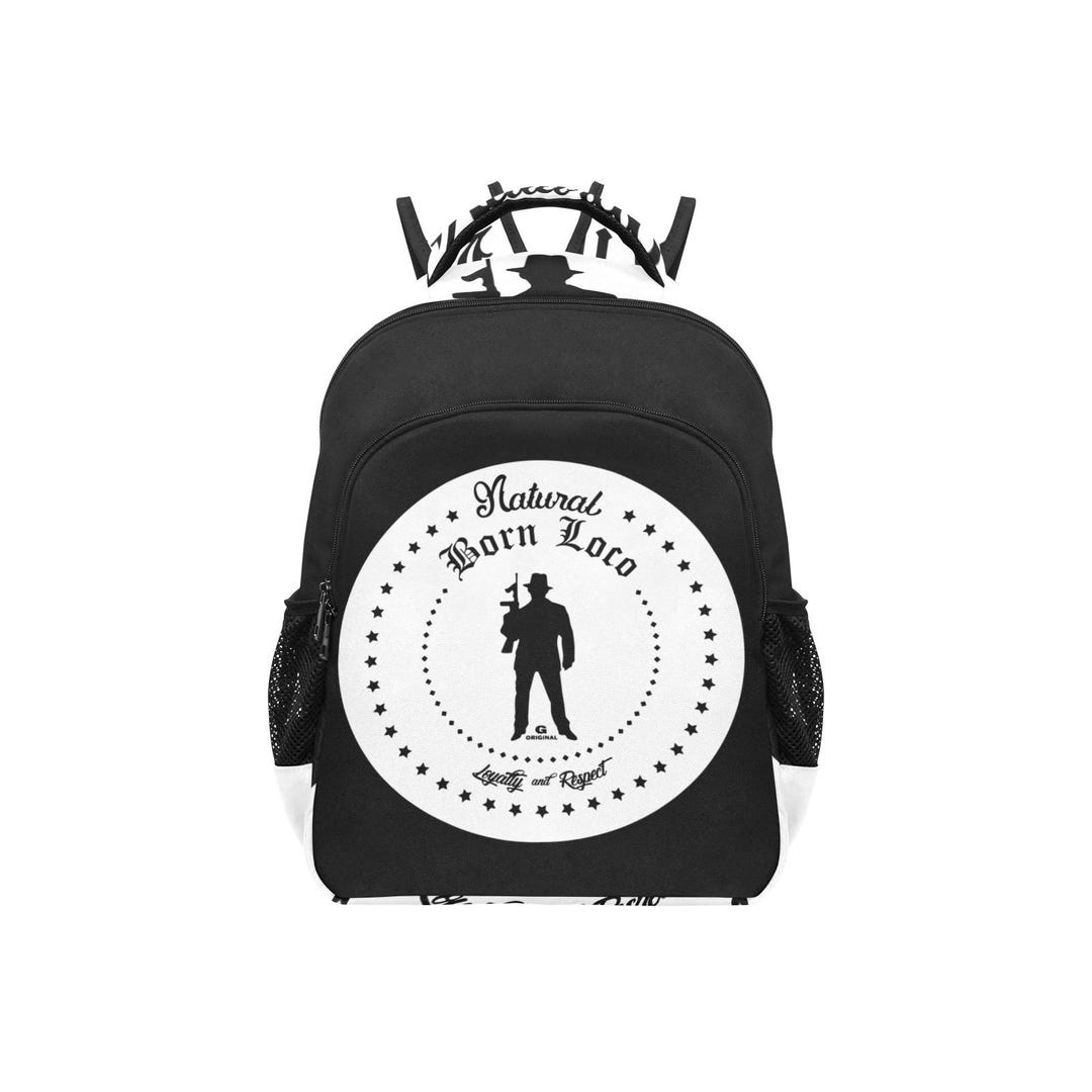 School Backpack Large Handbag Chicago Gangsta Gangster - Etsy