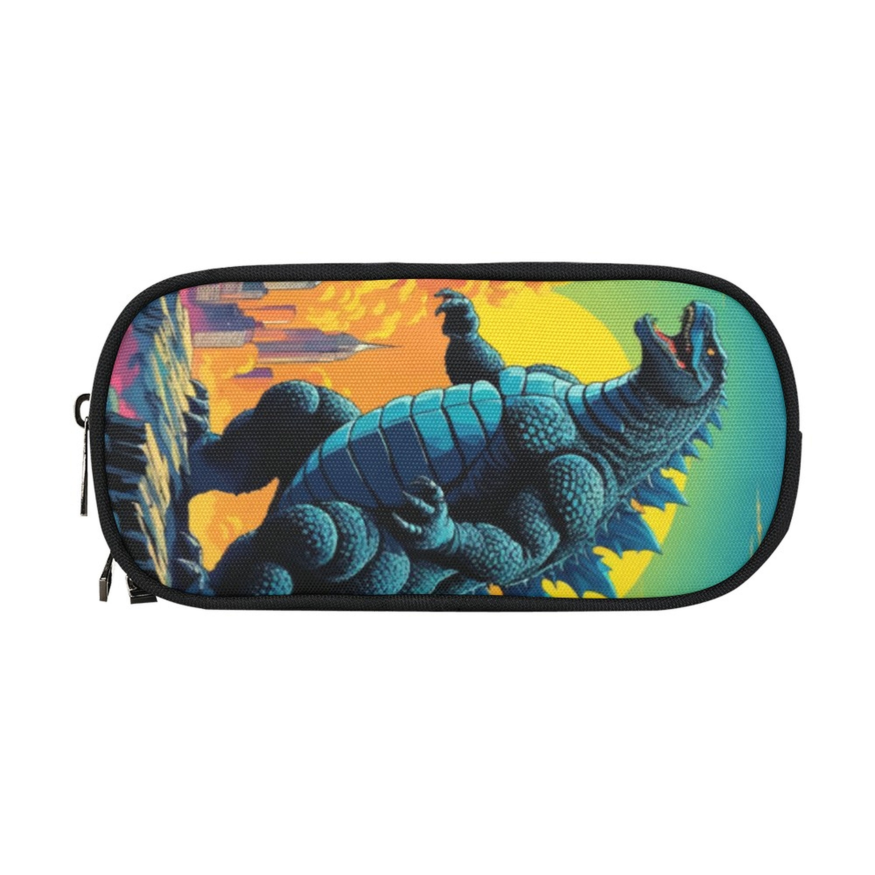 Pencil Case Godzilla Gojira Kaiju Comics Cartoon Vintage Monster Japan ...