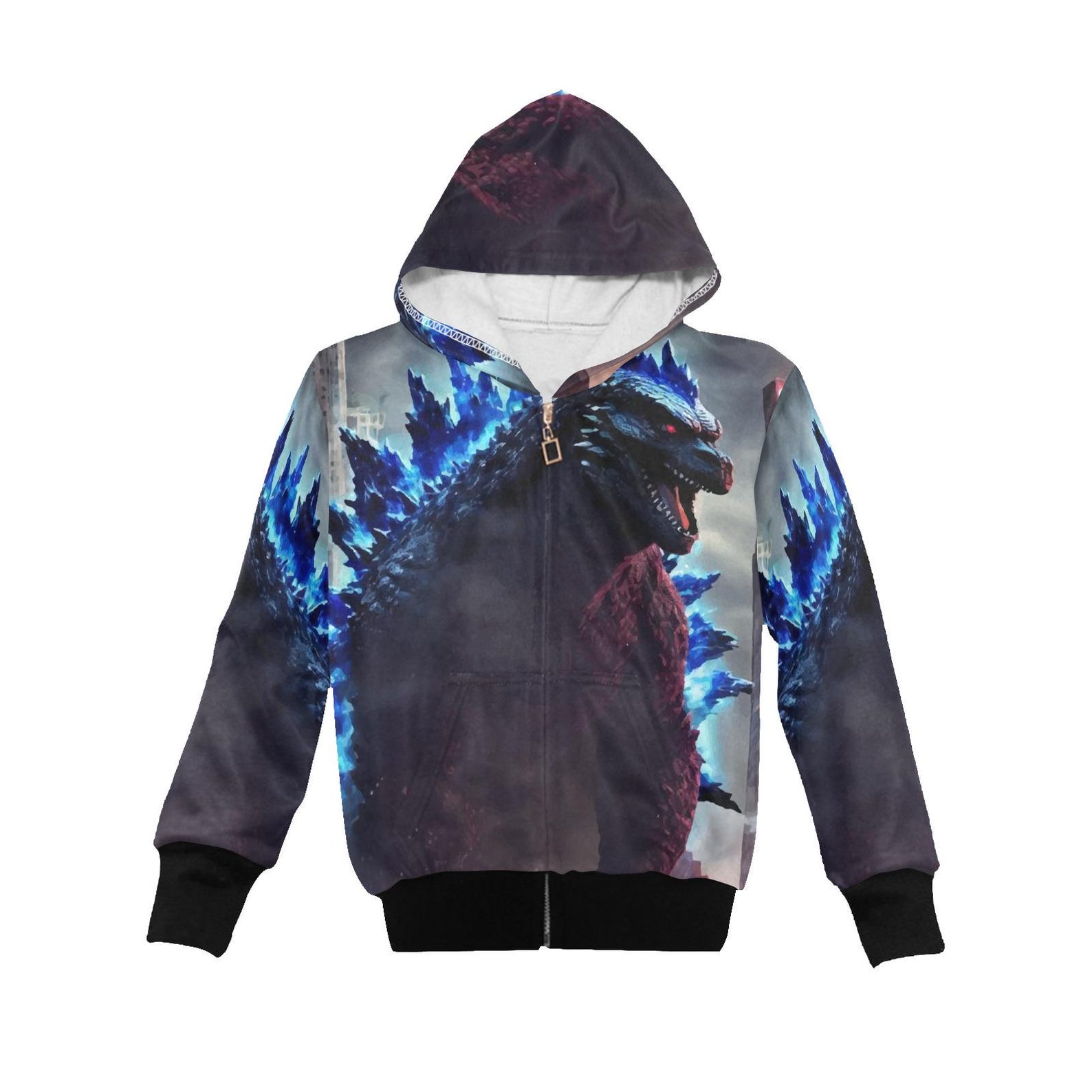 Hoodie Boys Kids Godzilla Hoodie Gojira Hoodie Kaiju Hoodie - Etsy