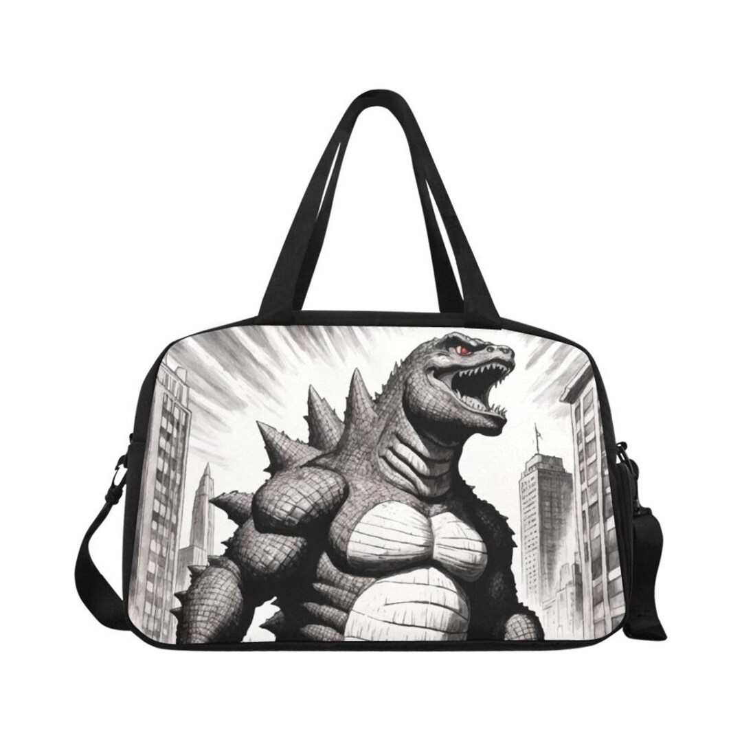 Duffel Bag Godzilla Godzillas Kaiju Gojira Pencil Art - Etsy