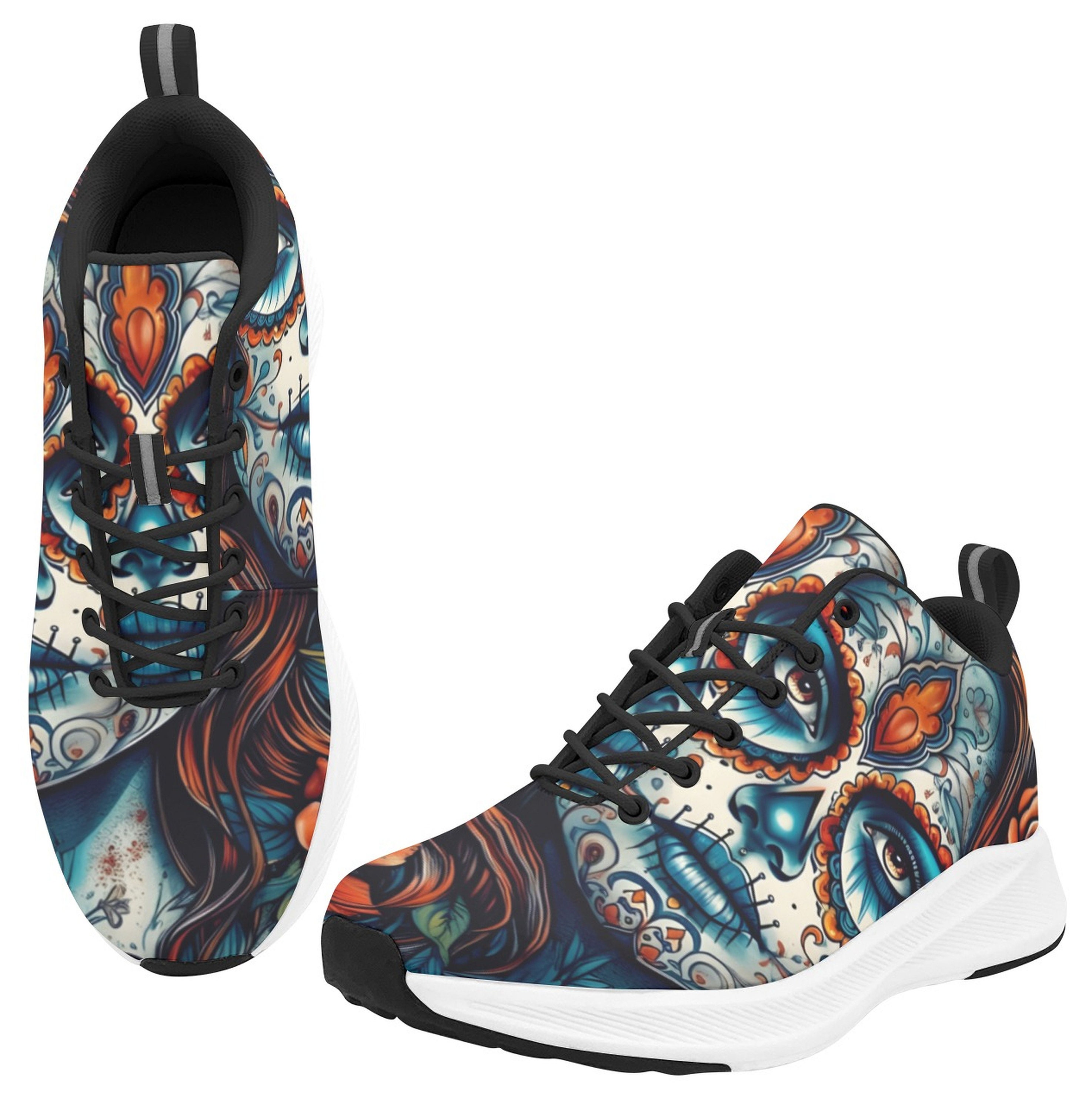 Women's Running Shoes Catrina Calavera Mexico Mexican Chicano - Etsy