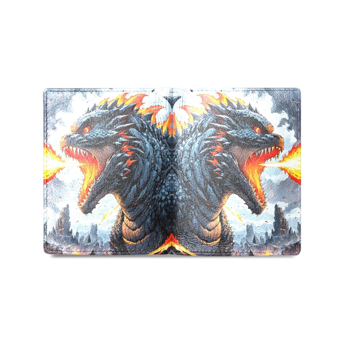 Wallet PU Leather Godzillas Godzilla Kaiju Gojira Retro Comics Monster ...