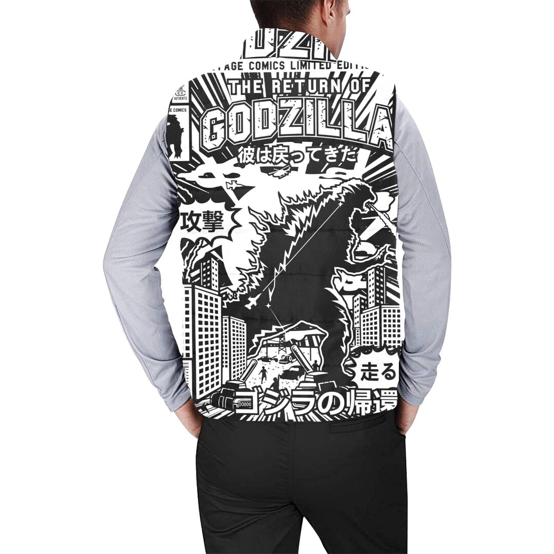 Waistcoat Godzilla Gojira Kaiju - Etsy
