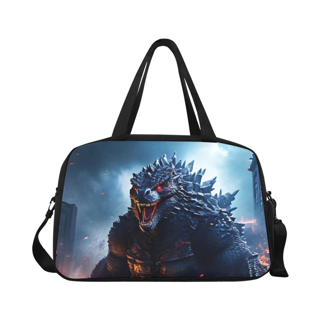 Godzilla Backpack Godzilla Bag Godzilla Holiday Travel Bag Gift Duffel ...
