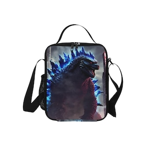Insulated Lunch Bag Godzillas Lunch Box Godzilla Gojira Kaiju Art ...