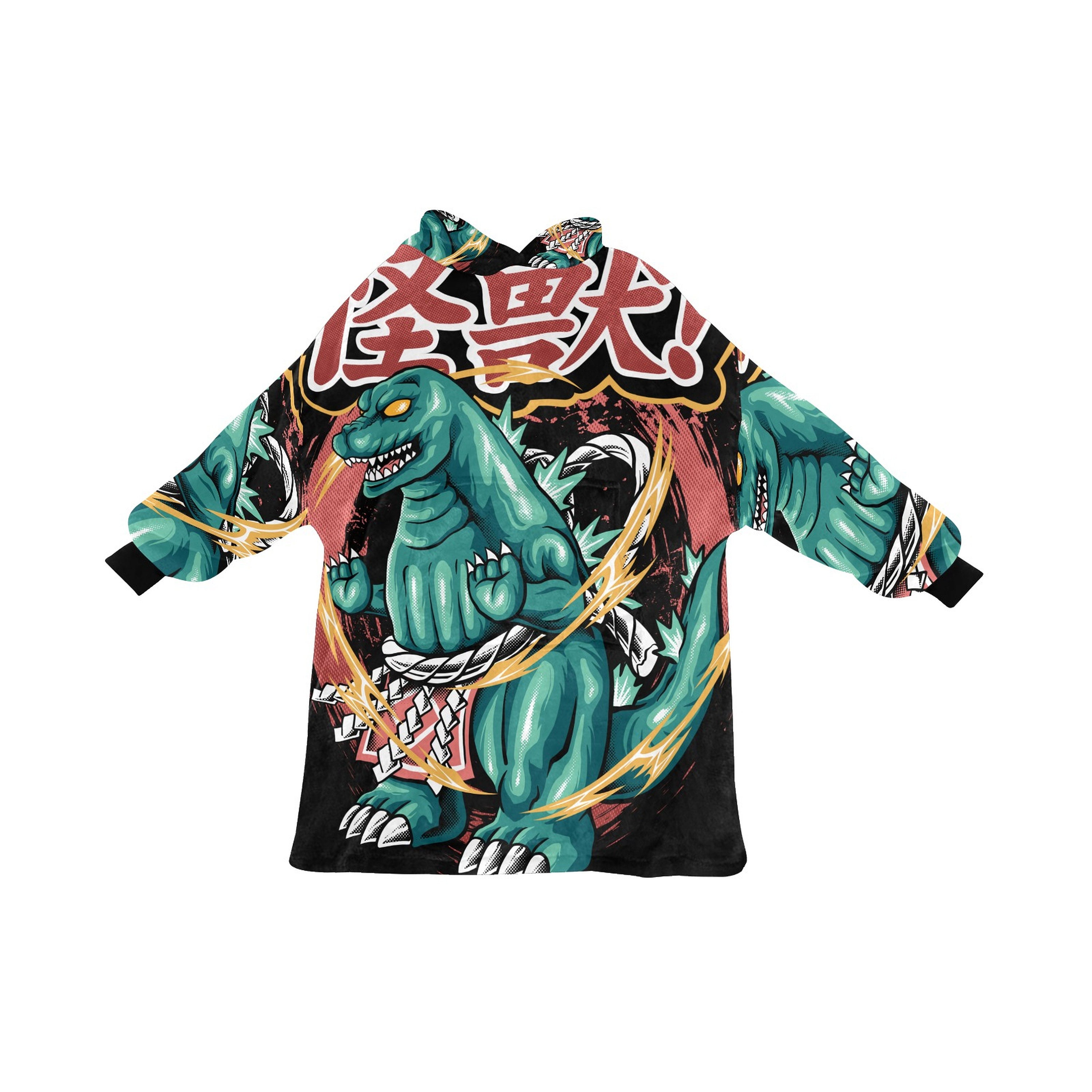Kids Blanket Hoodie Godzilla Gojira Kaiju - Etsy
