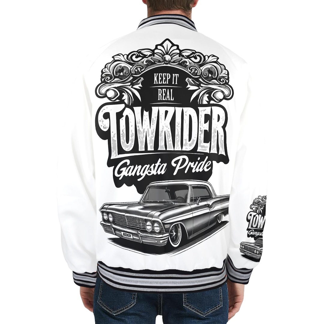 Men Bomber Jacket Lowrider Jacket Low Rider Jacket - Etsy