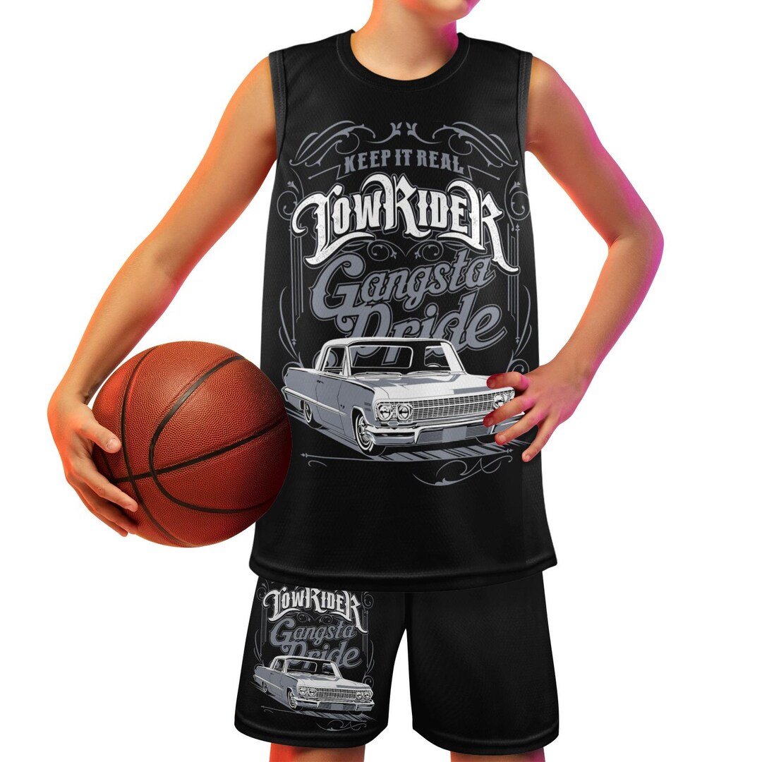 Basketball Uniform Lowrider Custom Basketball Jerseys Personalized ...