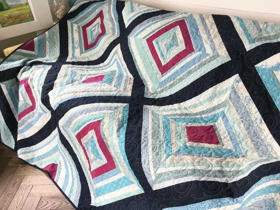 Big, Bold and Beautiful, Non Traditional Pattern , Modern Colours, Lap ...