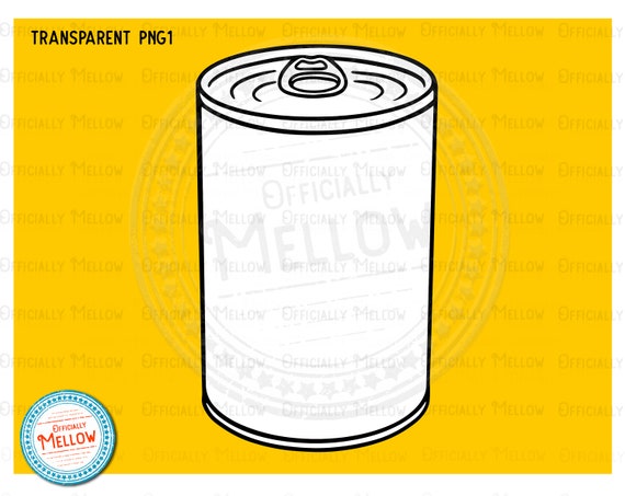 Soup Can Clipart