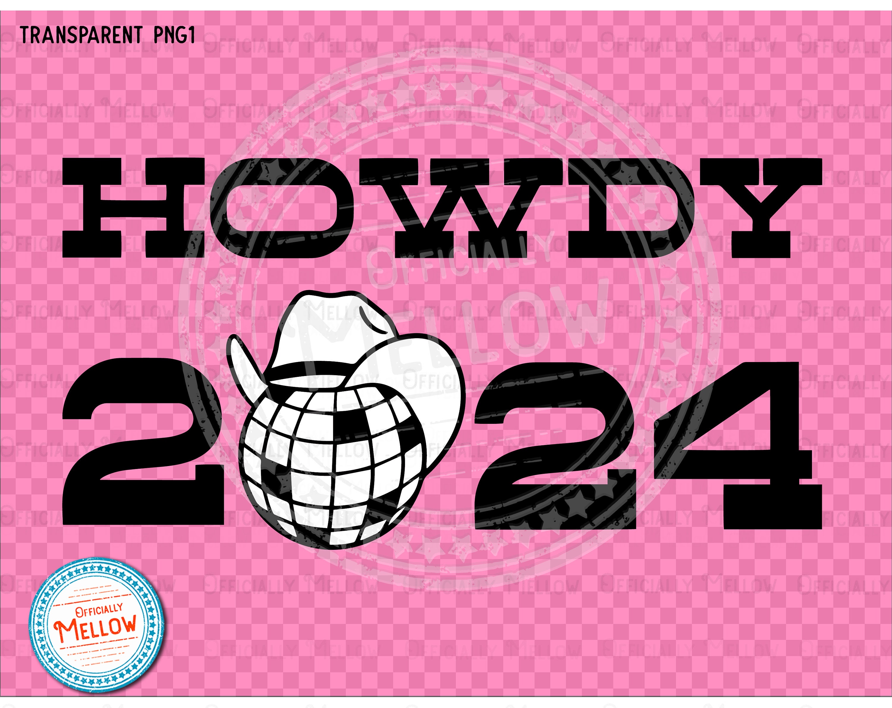 New Years SVG Howdy 2024 Happy New Year SVG Western New - Etsy