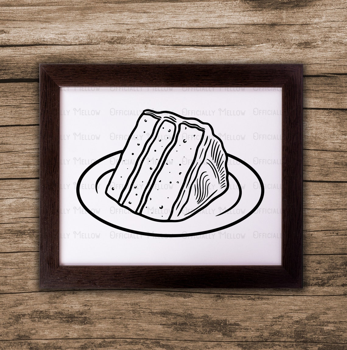 Birthday Cake SVG Cake Slice SVG Cake Clipart Cake Slice - Etsy