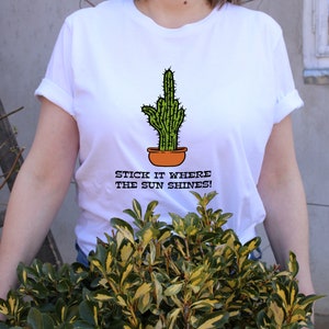 Middle Finger Cactus, Succulent SVG, Funny Cactus Svg, Middle Finger ...