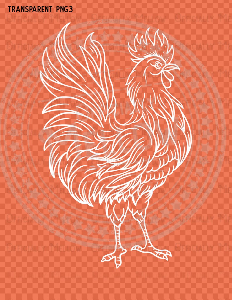 Hahn SVG Hahn Clip Art Hahn PNG Hahn Vektor Hahn DXF - Etsy.de