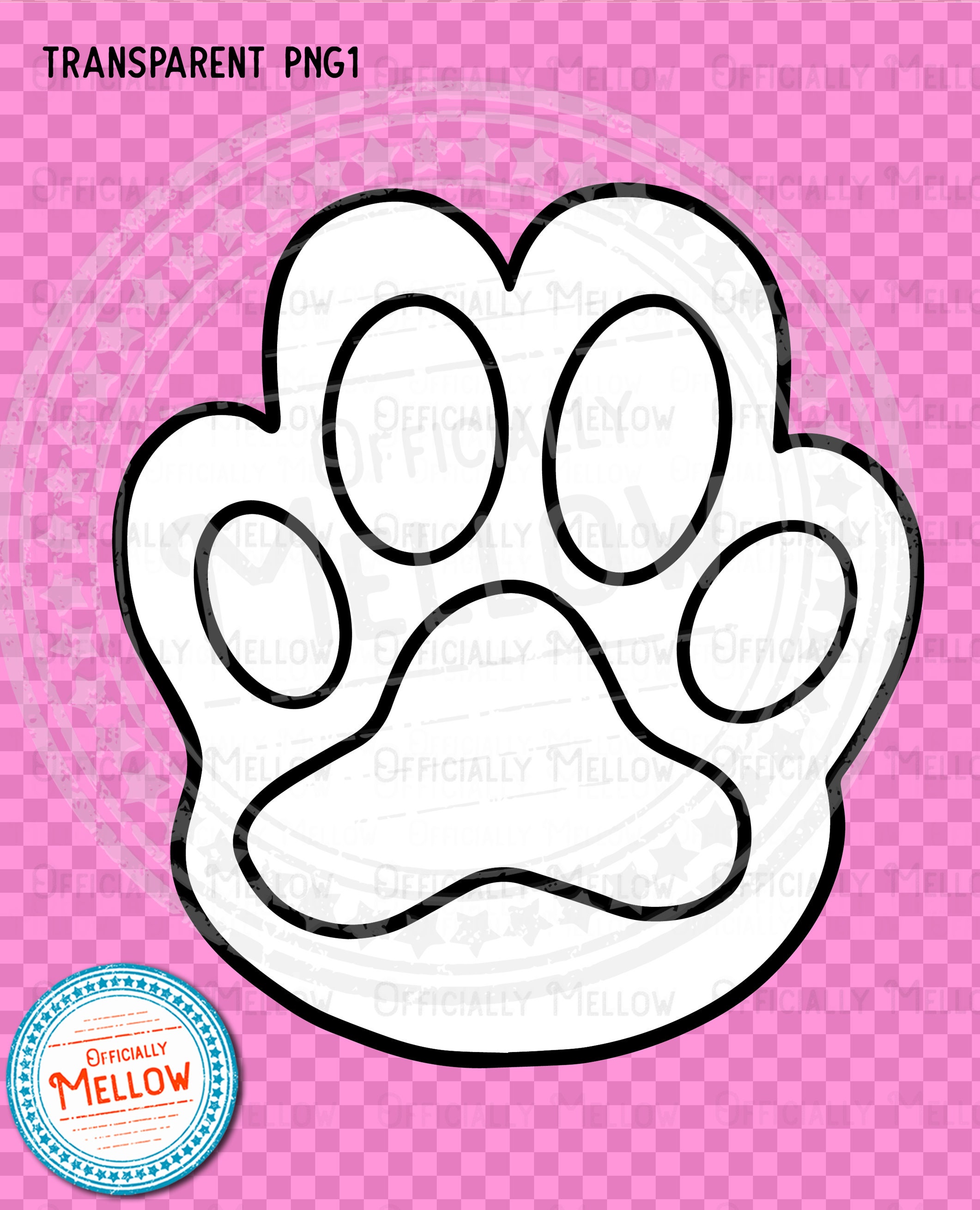 Pata SVG Pata de perro Svg Paw Print svg Diy Pet Gift Pet - Etsy México