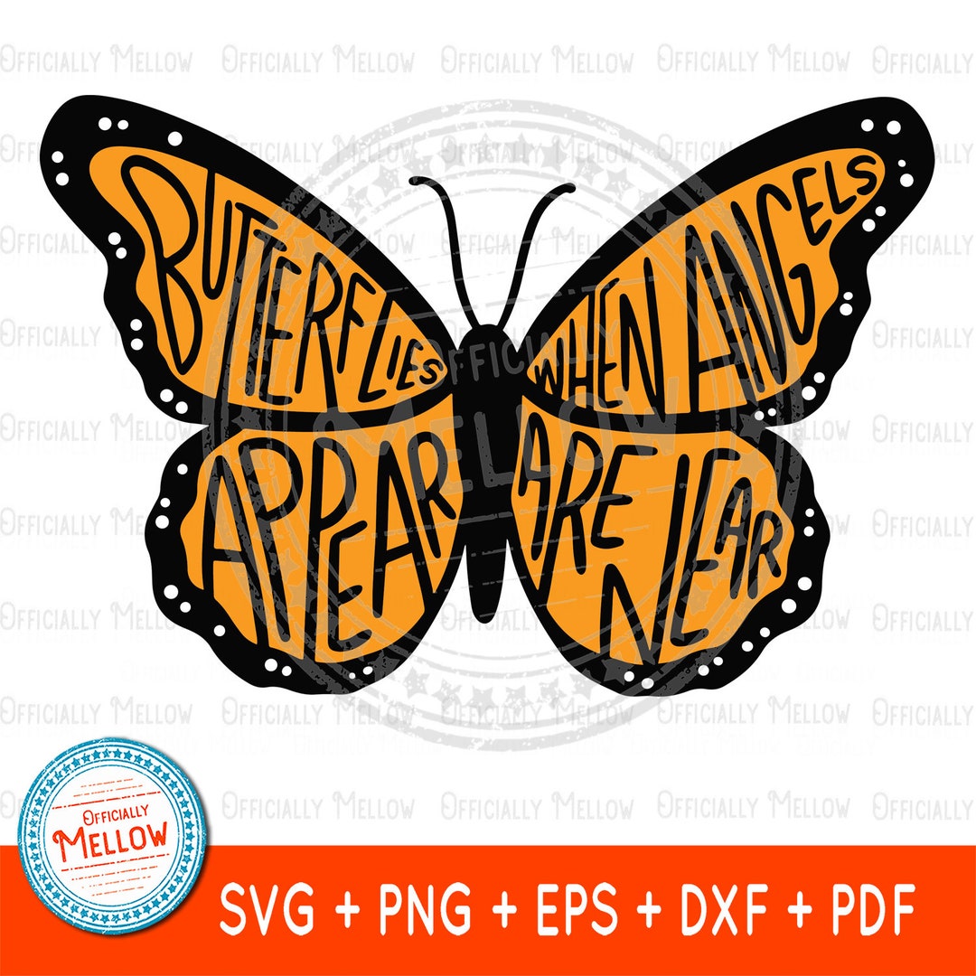 Butterfly Memorial Svg, Butterfly Memorial Gift, Remembrance Gifts, in ...