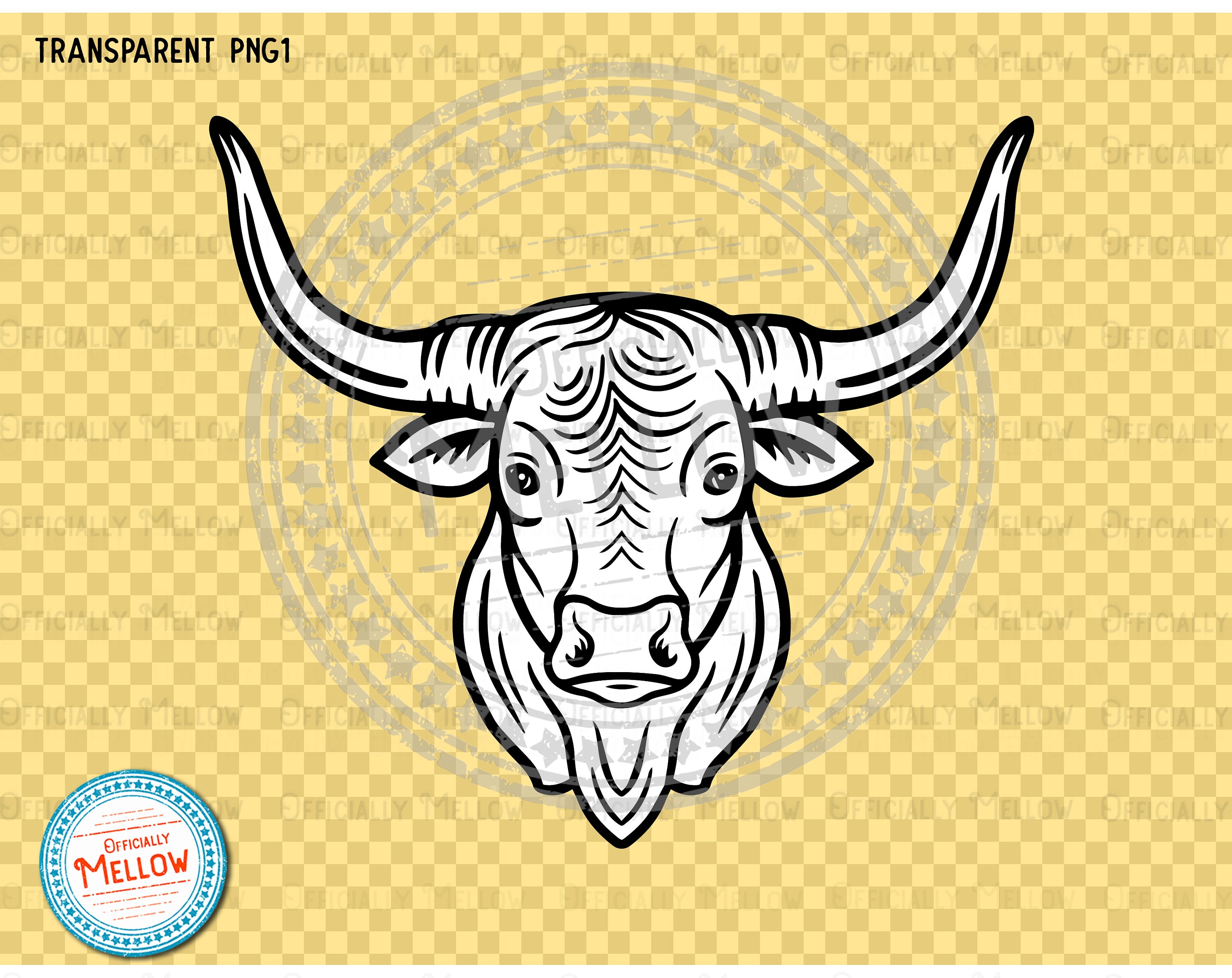 Bull Head Svg Rodeo Bull Svg Bull Svg Bull Clipart Bull Etsy