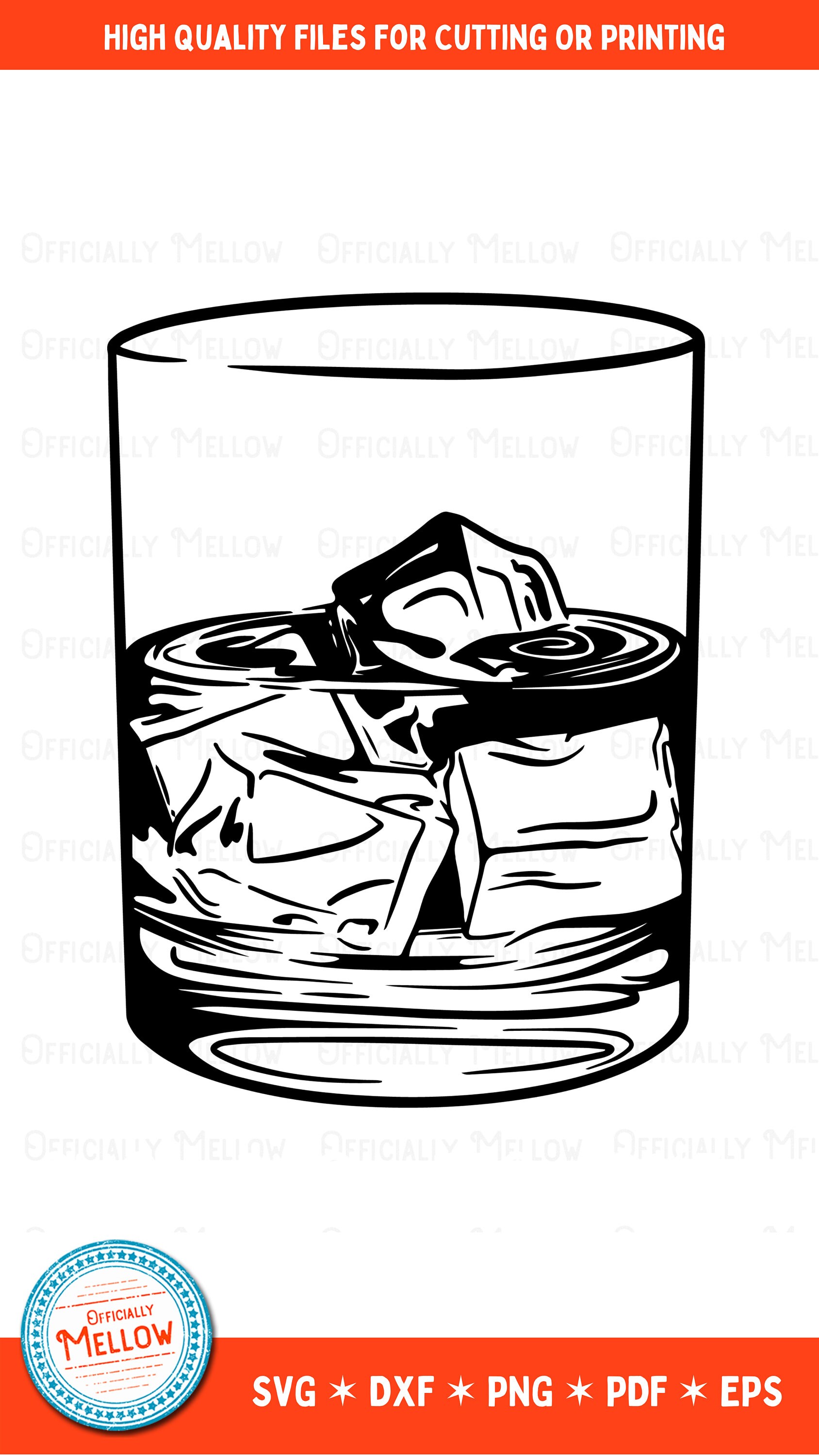 Whiskey Glass SVG Alcohol Svg Drinking Whiskey Svg Whiskey - Etsy