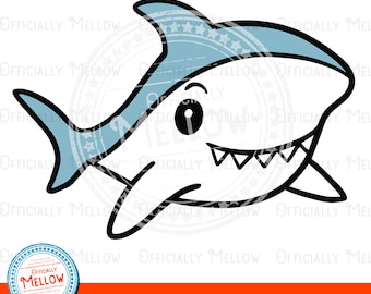 Shark Silhouette Svg SVG Files for Cricut Shark Design Jaws - Etsy