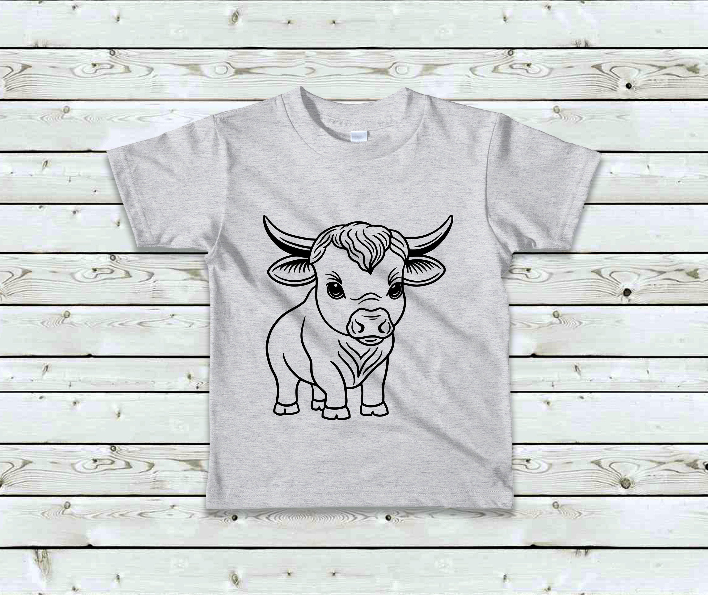 Baby Bull SVG Bull SVG Cute Cow SVG Kids Rodeo Svg Baby - Etsy
