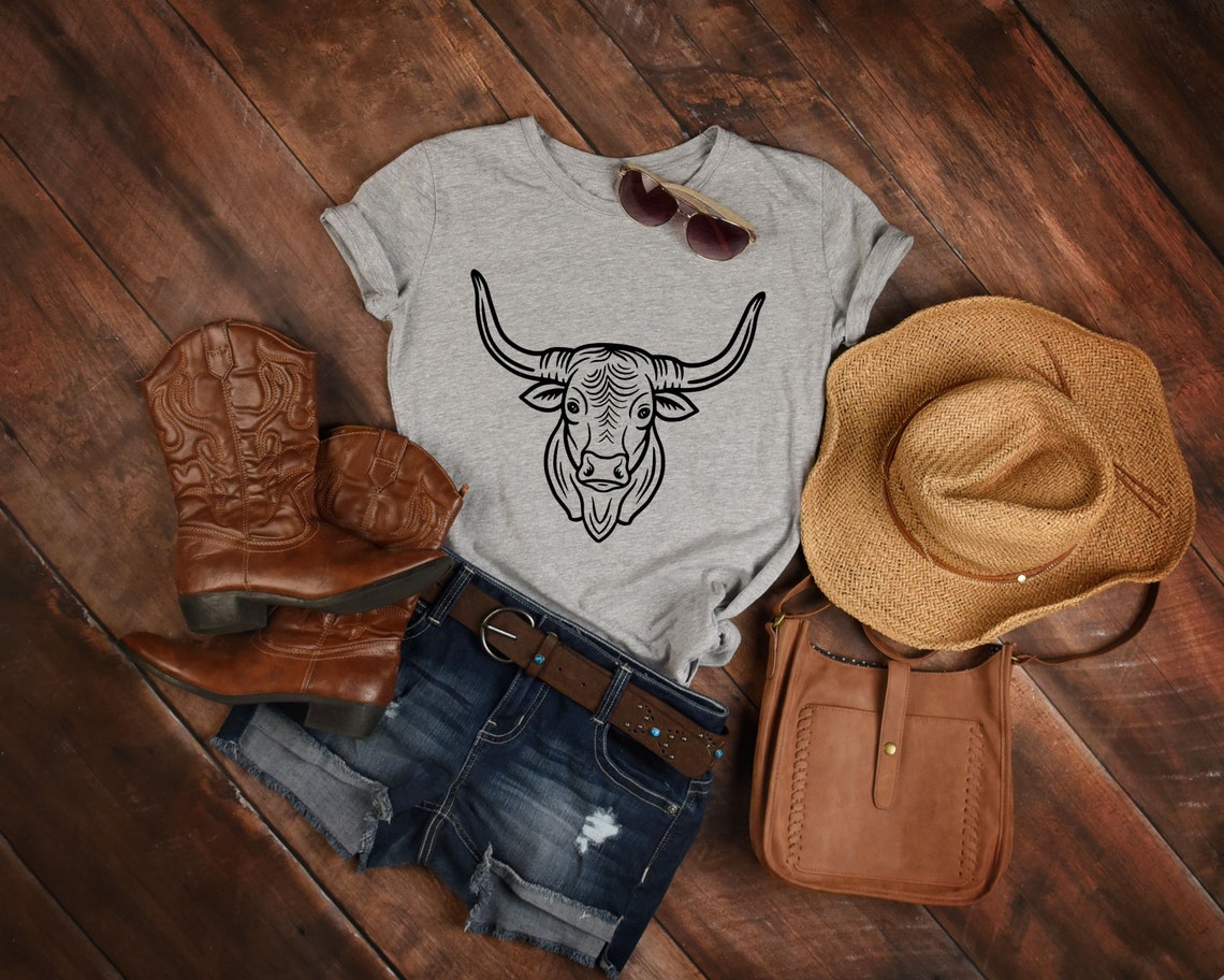 Bull Head SVG Rodeo Bull Svg Bull SVG Bull Clipart Bull - Etsy