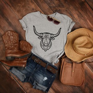 Bull Head SVG, Rodeo Bull Svg, Bull SVG, Bull Clipart, Bull Vector ...