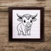 Baby Bull SVG, Bull SVG, Cute Cow SVG, Kids Rodeo Svg, Baby Bull Print ...